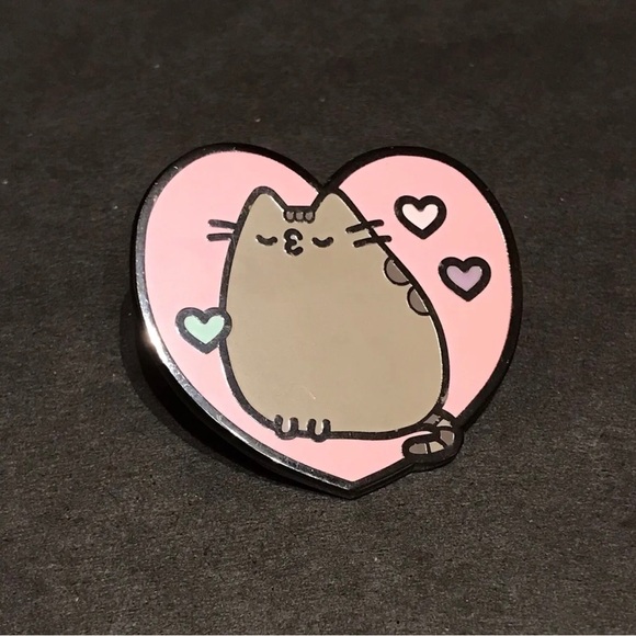 Pusheen | Accessories | Pusheen Valentine Enamel Pin | Poshmark